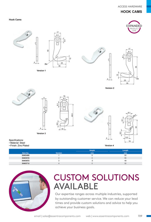 Essentra Components US - US Catalog - Page 728-729