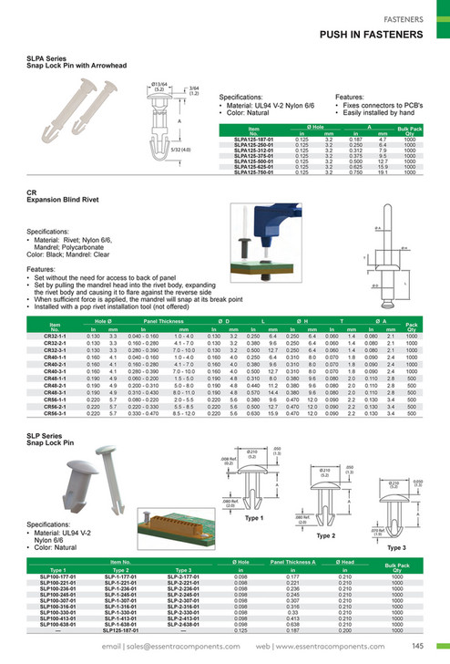 Essentra Components US - US Catalog - Page 144-145