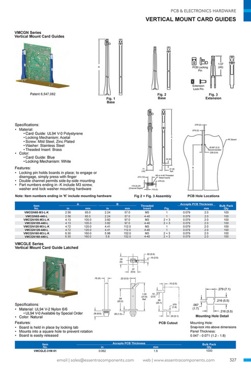 Essentra Components US - US Catalog - Page 326-327