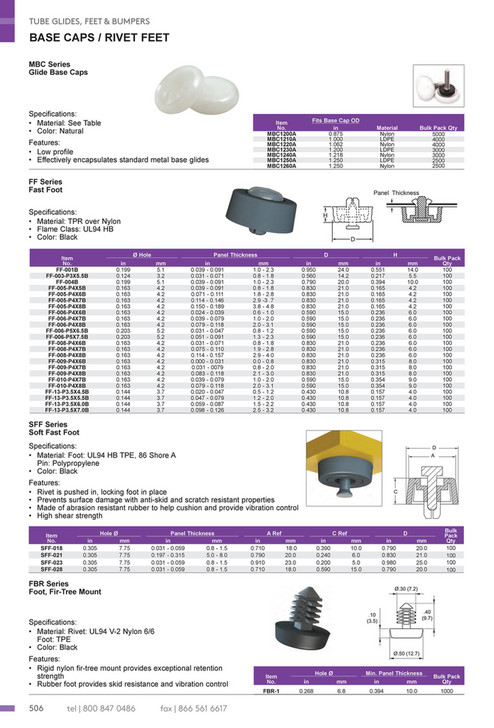 Essentra Components US - US Catalog - Page 506-507