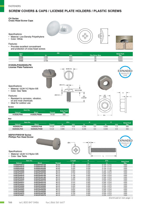 Essentra Components US - US Catalog - Page 166-167