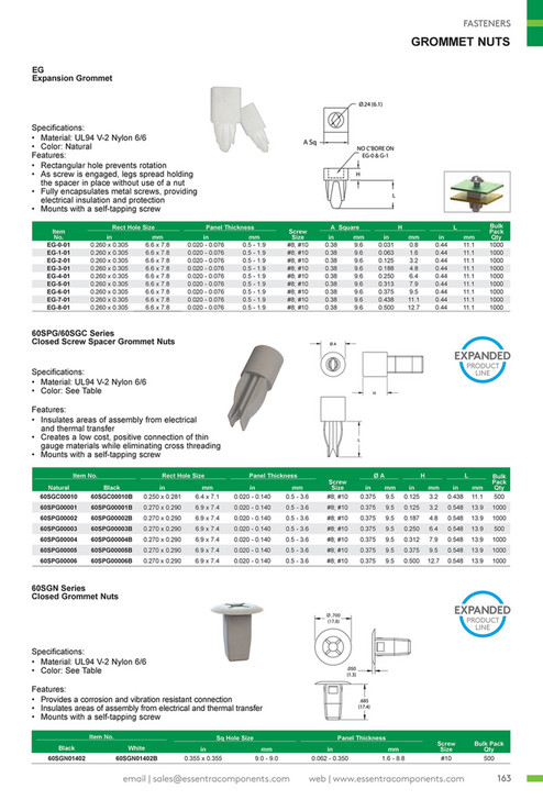 Essentra Components US - US Catalog - Page 162-163