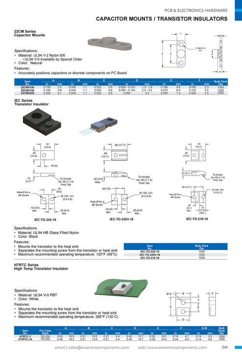 Essentra Components US - US Catalog - Page 340-341