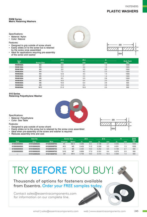 Essentra Components US - US Catalog - Page 244-245