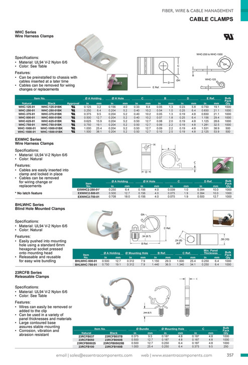 Essentra Components US - US Catalog - Page 356-357