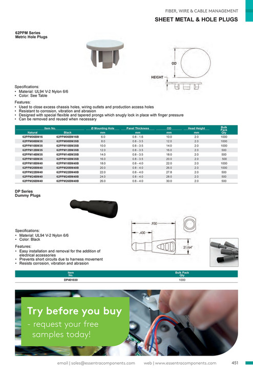 Essentra Components US - US Catalog - Page 450-451