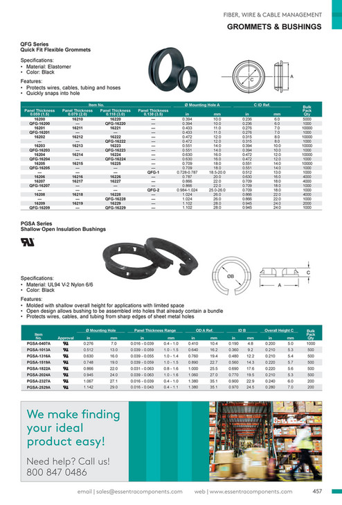 Essentra Components US - US Catalog - Page 456-457