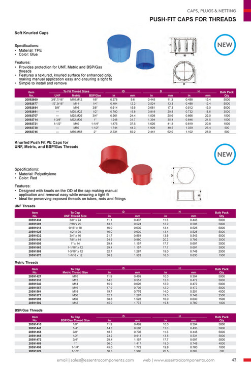 Essentra Components US - US Catalog - Page 42-43