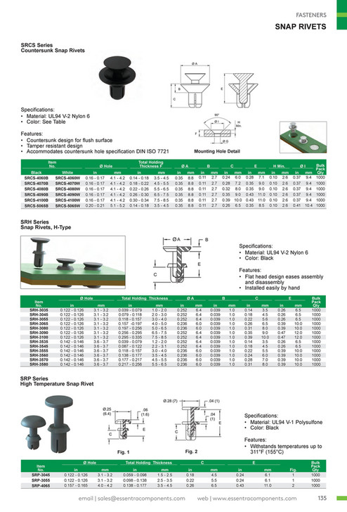 Essentra Components US - US Catalog - Page 134-135